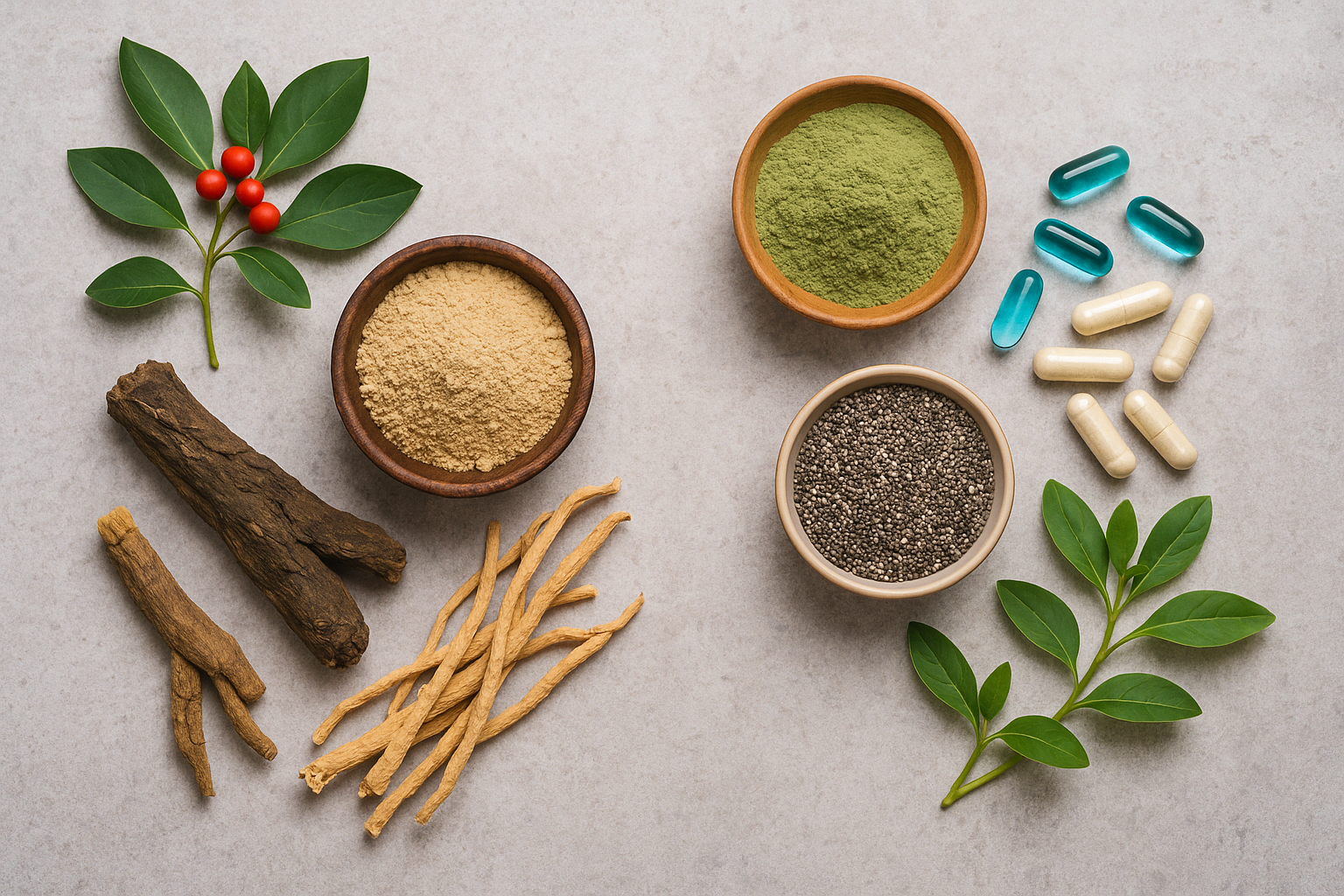 Nootropics vs adaptogens: differences & synergies